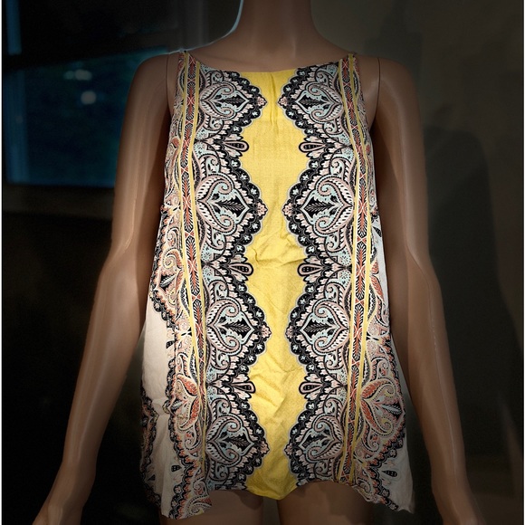 Stitch Fix | Tops | Nwt Stitchfix Brand Alecto Halter Top Yellow Size M ...